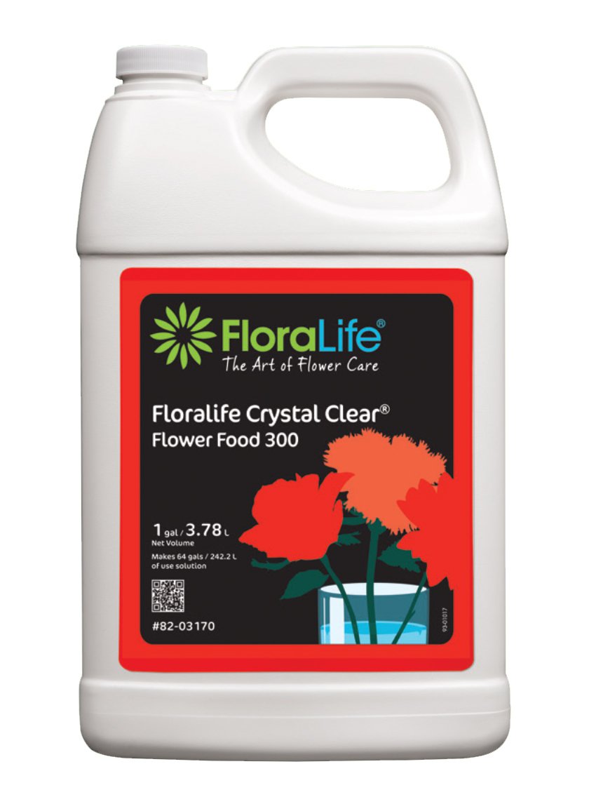 1 Gallon Crystal Clear Liquid Flower Food – Jamali Garden